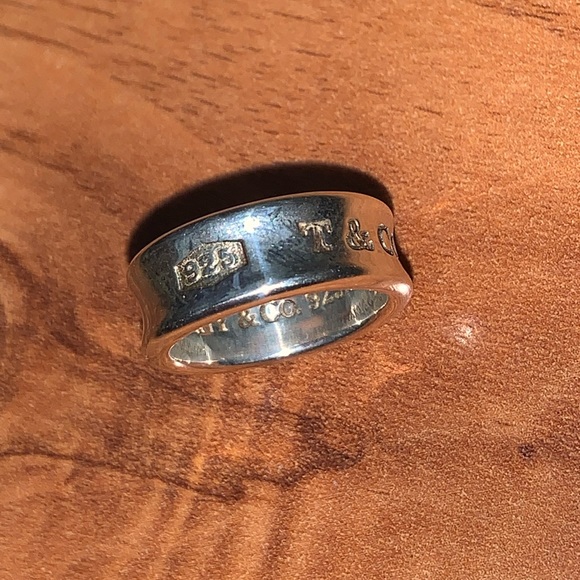 Tiffany & Co. | Jewelry | Authentic Tiffany Co 837 Silver Stamped Logo ...